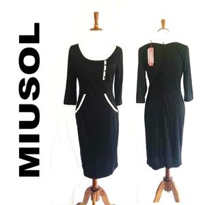 Miusol | Dresses | Miusol Little Black Dress With Buttons | Poshmark